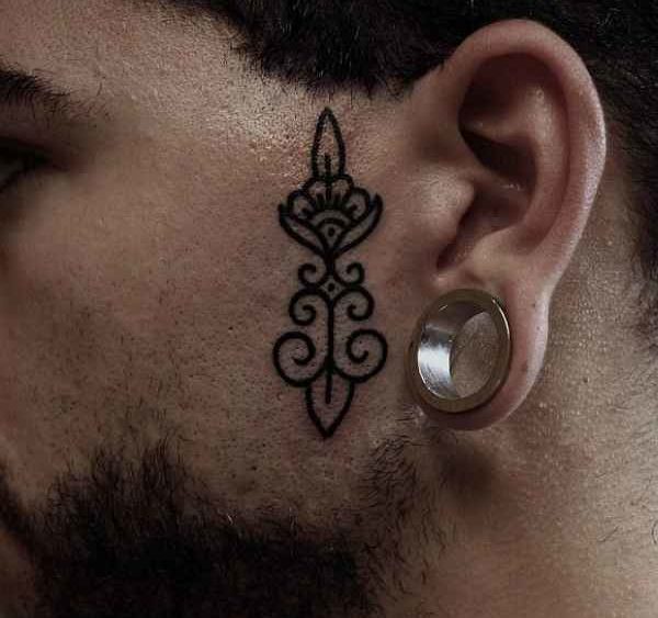 Crazy Side-Face Tattoos - Tattoo Spirit