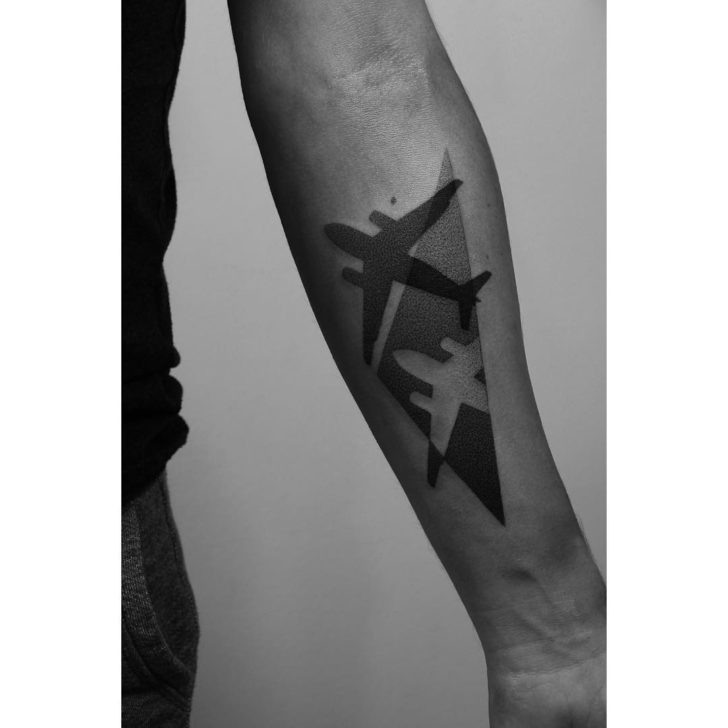 36 Flugzeug Tattoos - Tattoo Spirit