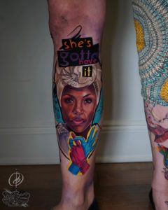 Originelle Tattoo Collagen mit Daria Pirojenko - Tattoo Spirit