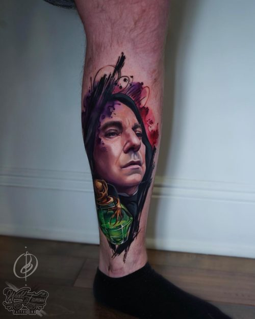 Originelle Tattoo Collagen mit Daria Pirojenko - Tattoo Spirit