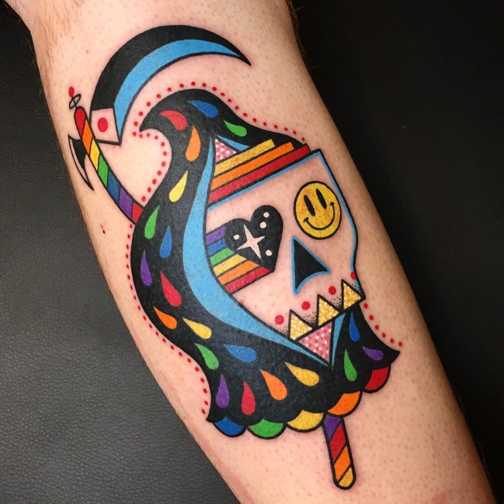 Psychedelische Tattoo Kunst aus halluzinatorischen Welten - Tattoo Spirit