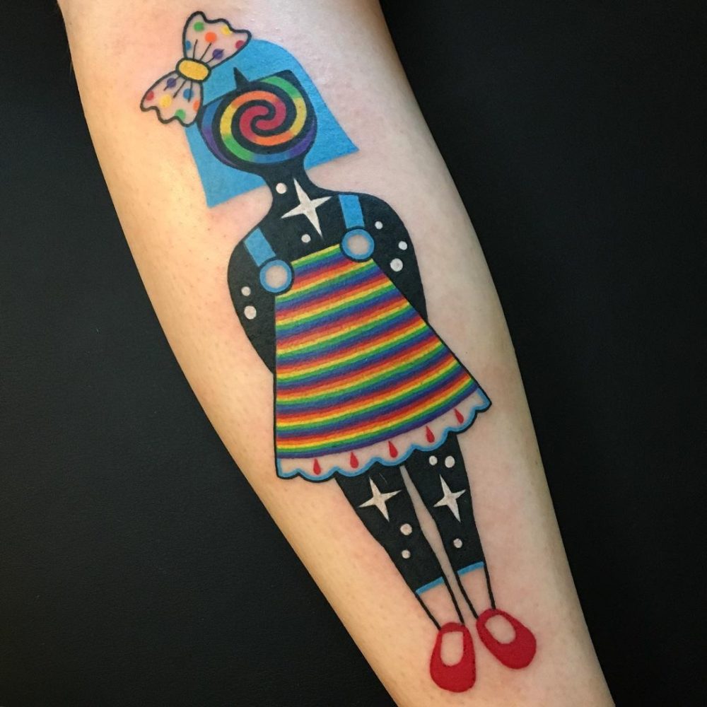 Psychedelische Tattoo Kunst aus halluzinatorischen Welten - Tattoo Spirit