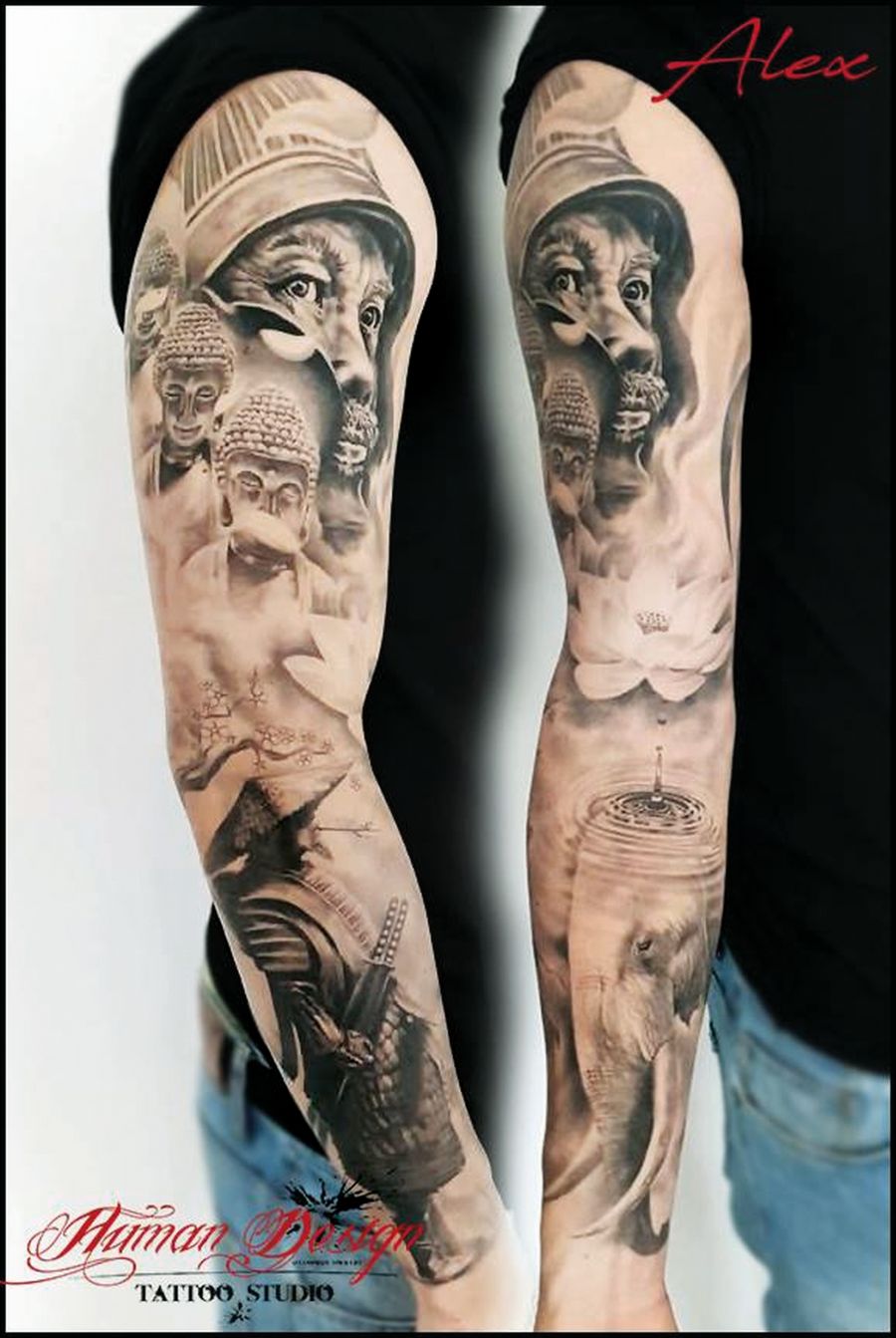 Human Design Tattoo in Augsburg – Tattoo Spirit